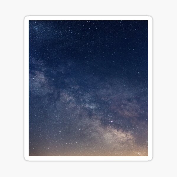 "Nature Sky Night " Sticker for Sale by BeAwosome | Redbubble