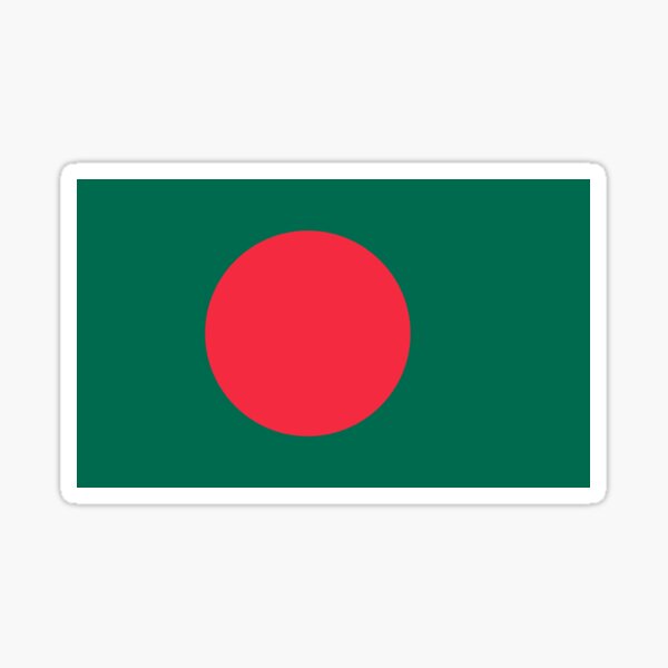 "Bangladesh Flag" Sticker by AJ88 | Redbubble