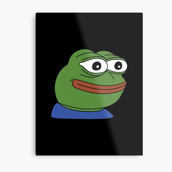 "Yep Emote High Quality" Metal Print for Sale by SimplyNewDesign ...