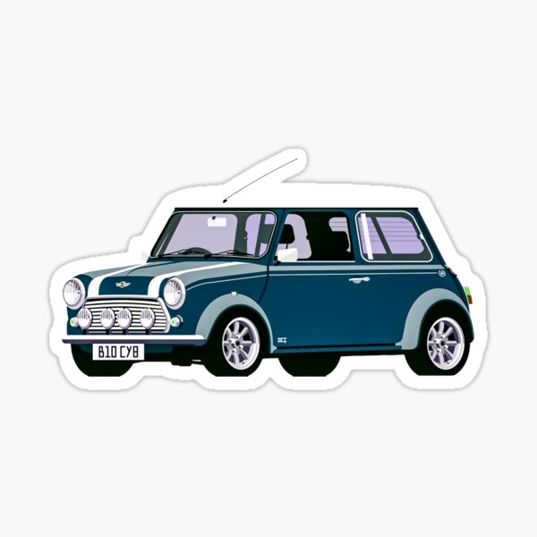"Mini Car Design" Sticker by StockDesigner | Redbubble