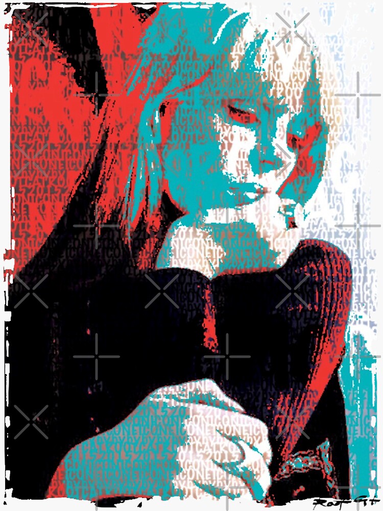 "Nico Icon One" Sticker for Sale by Grimm-Land | Redbubble