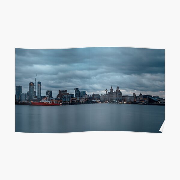 "Liverpool Waterfront" Poster for Sale by RyanWarburton | Redbubble