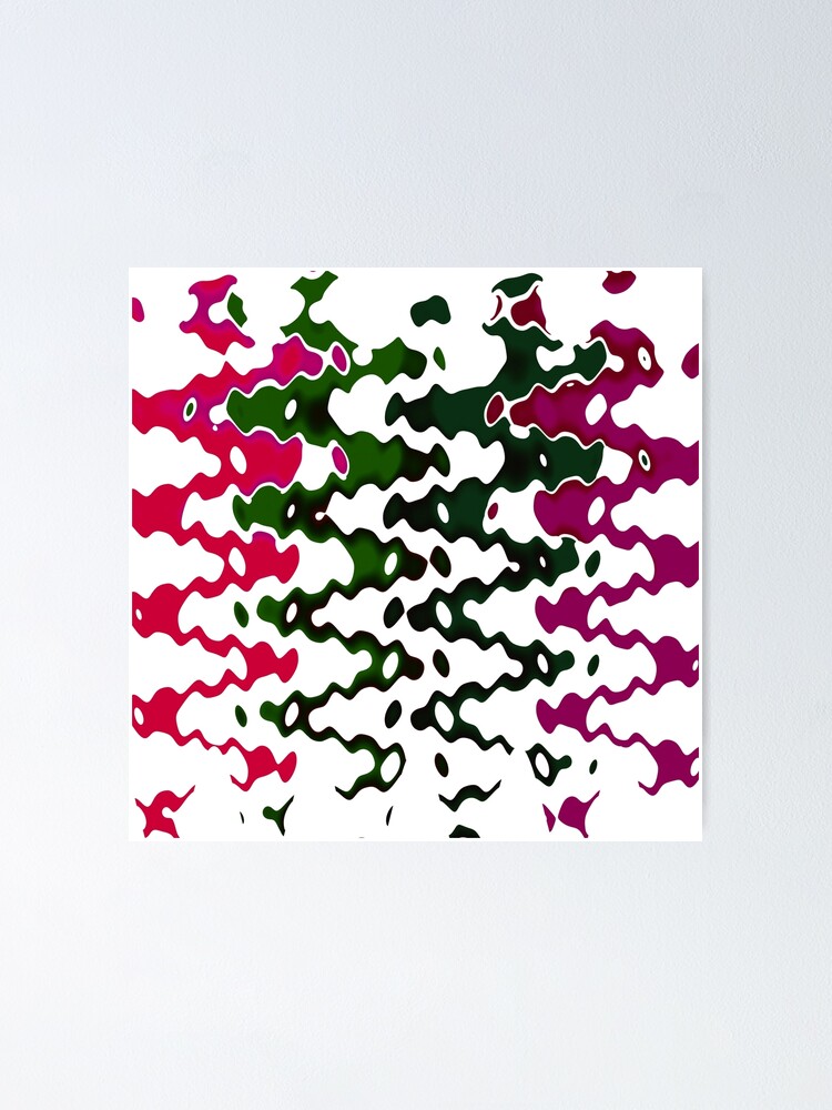 "Weird shape" Poster by MDKawaii | Redbubble