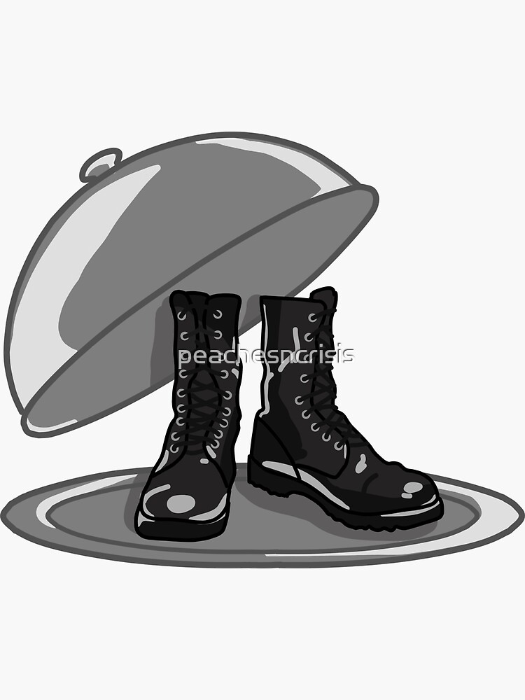 "Bootlicker" Sticker for Sale by peachesncrisis | Redbubble