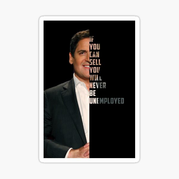 Mark Cuban Stickers | Redbubble