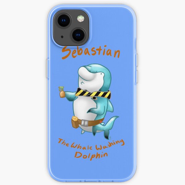 "Sebastian the Whale Washing Dolphin " iPhone Case for Sale by ...