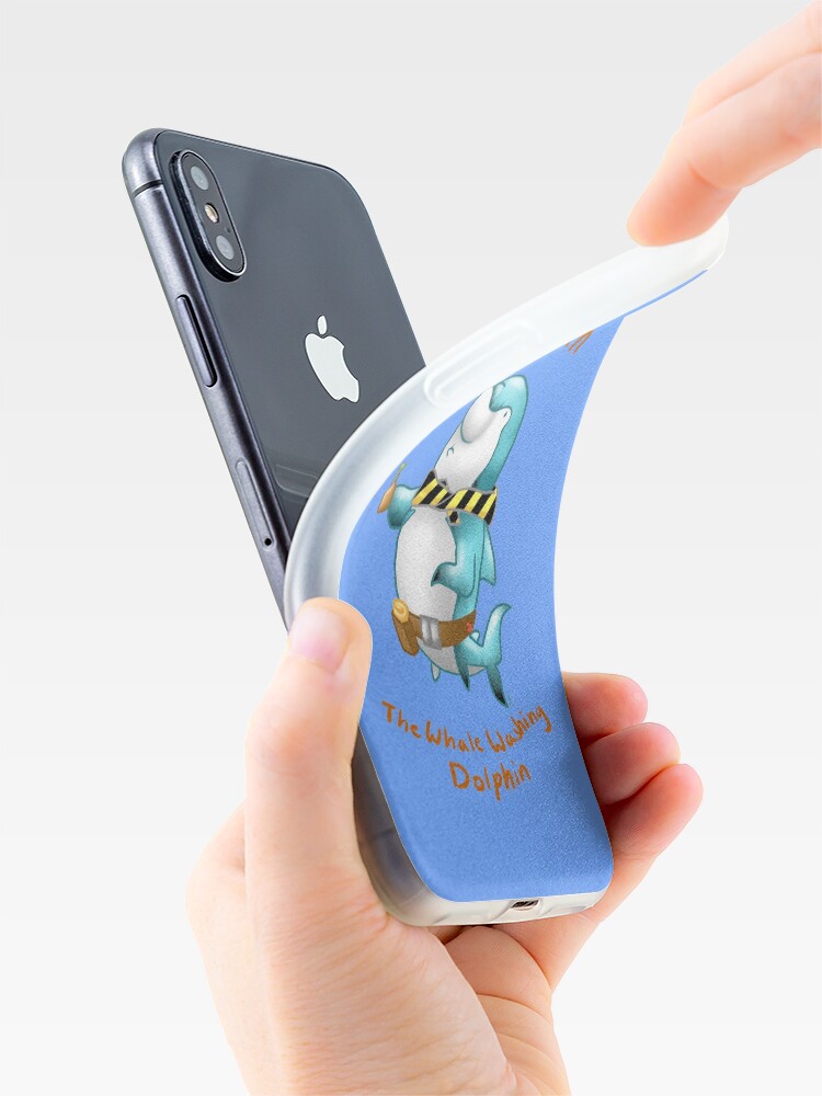 "Sebastian the Whale Washing Dolphin " iPhone Case for Sale by ...