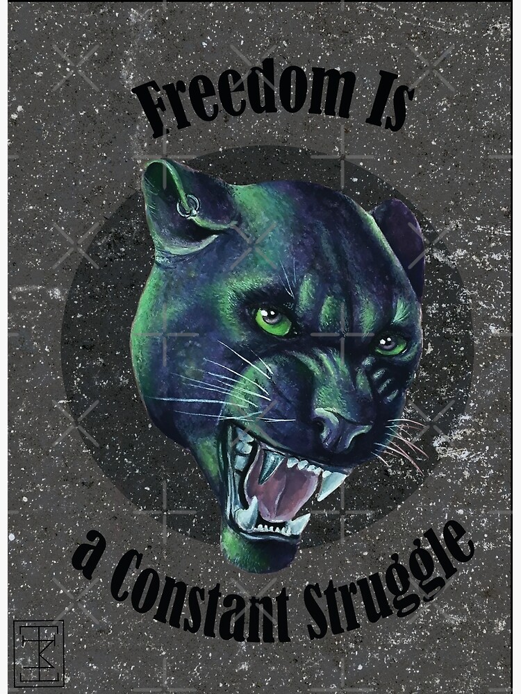 "''Freedom Is a Constant Struggle'' Angela Davis / Black Panther ...