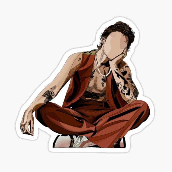 "Harry" Sticker for Sale by sunflowerkatie | Redbubble