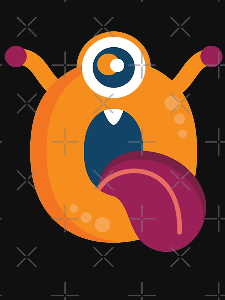 "Monster Alphabet - Alphabet Monsters Q" T-shirt for Sale by Coder-T ...