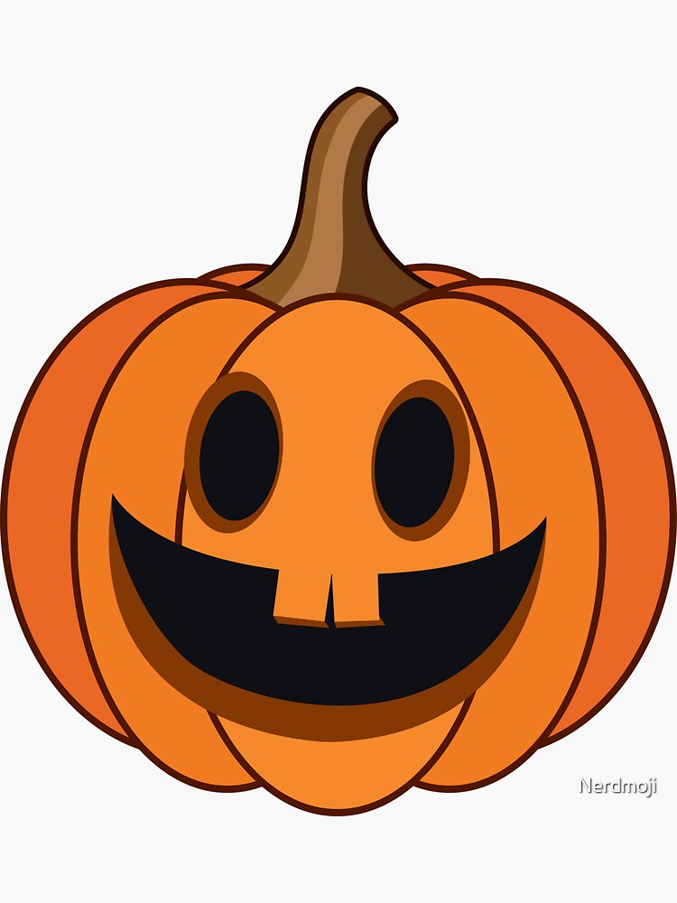 jack-o-lantern-emoji-sticker-for-sale-by-nerdmoji-redbubble
