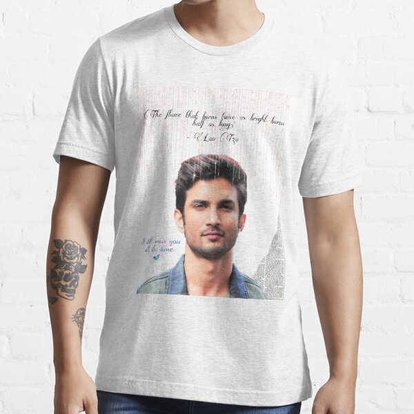 "Sushant Singh rajput miss you" T-shirt for Sale by Lifz | Redbubble ...