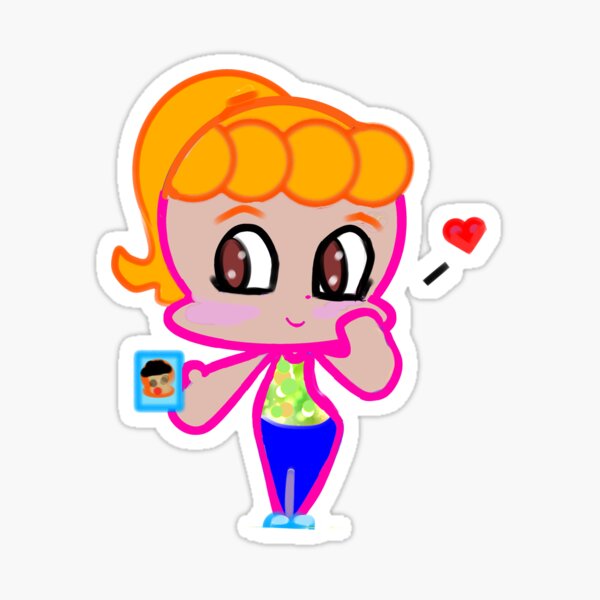 "Heartthrob!" Sticker by ladyteriyaki | Redbubble