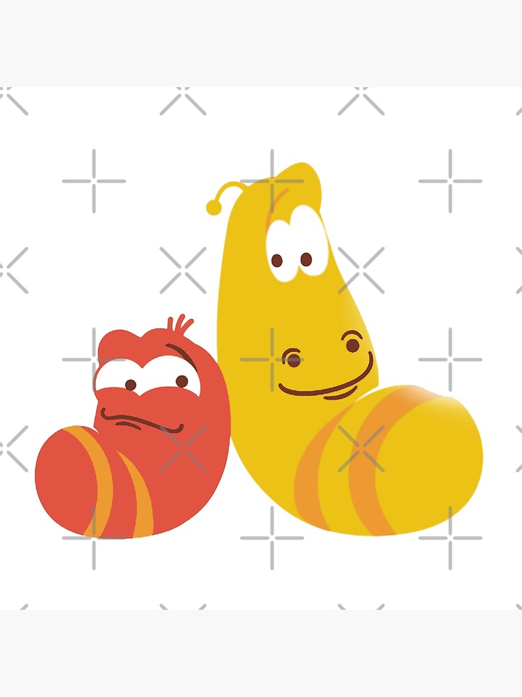 Lienzo «Onelarp Red Yellow Larva también conocido como Larvae TV y ...