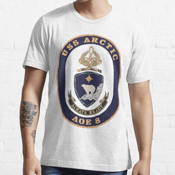 "AOE-8 USS (USNS) Arctic" T-shirt for Sale by Quatrosales | Redbubble ...