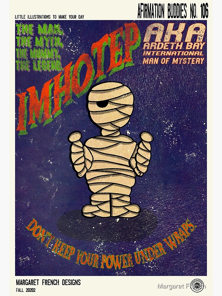 "Mummy Affirmation Card" Poster by Pegasaurus-Rex | Redbubble