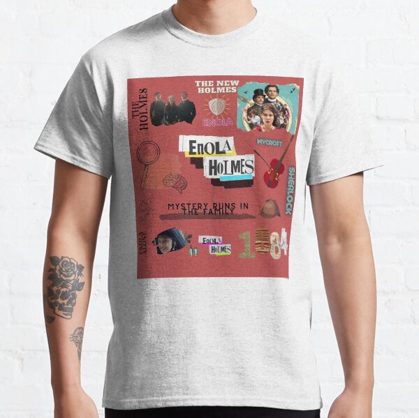 "Enola Holmes" T-shirt for Sale by ByAsh | Redbubble | enola t-shirts ...