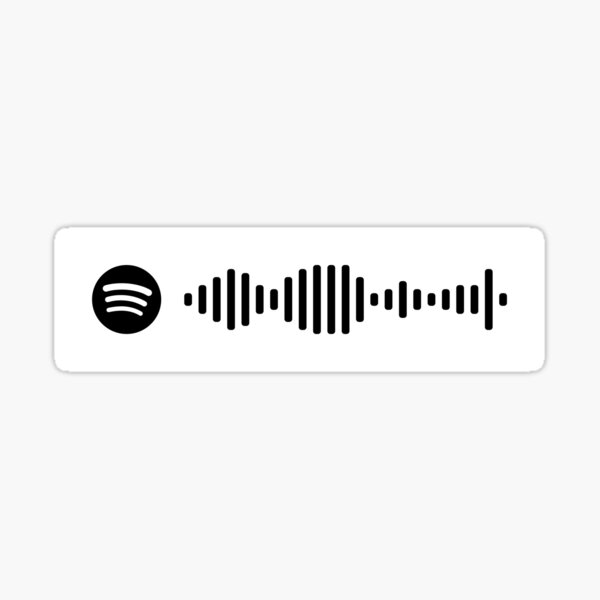 Lil Peep Spotify Code Stickers | Redbubble