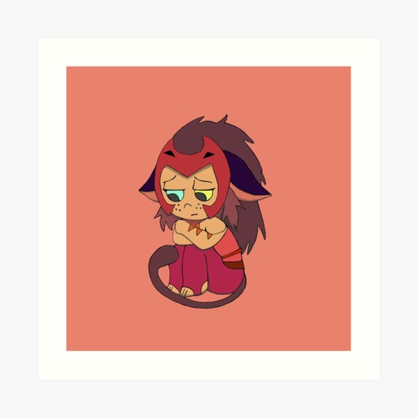 "Sad Catra She-ra and the Princesses of Power Magicat" Art Print by ...