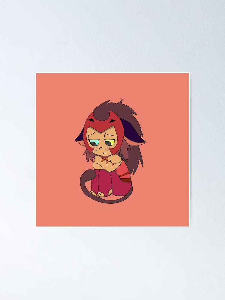 "Sad Catra She-ra and the Princesses of Power Magicat" Poster by Cutest ...