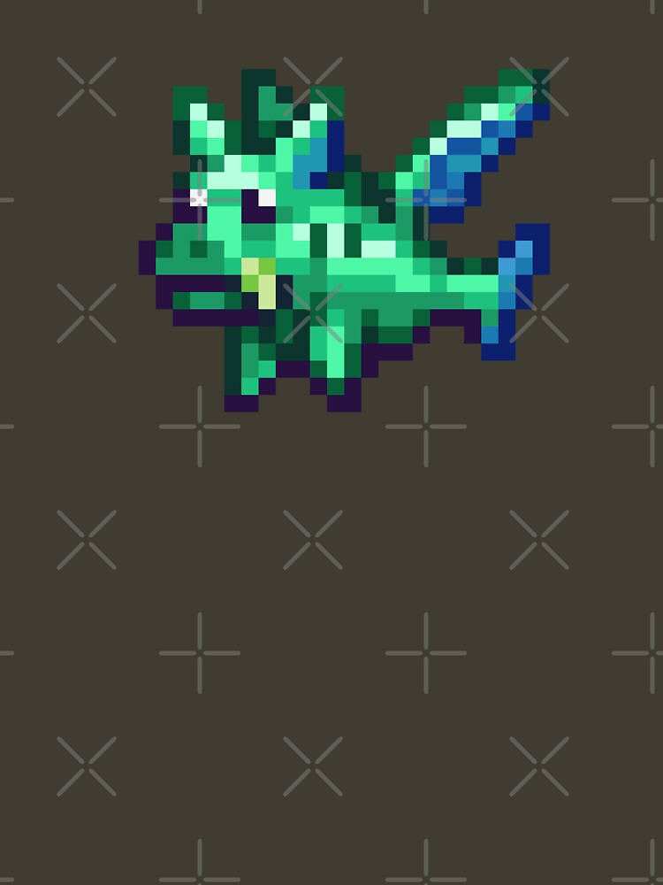 "Terraria Tiny Fishron pet" T-shirt by Tippen | Redbubble