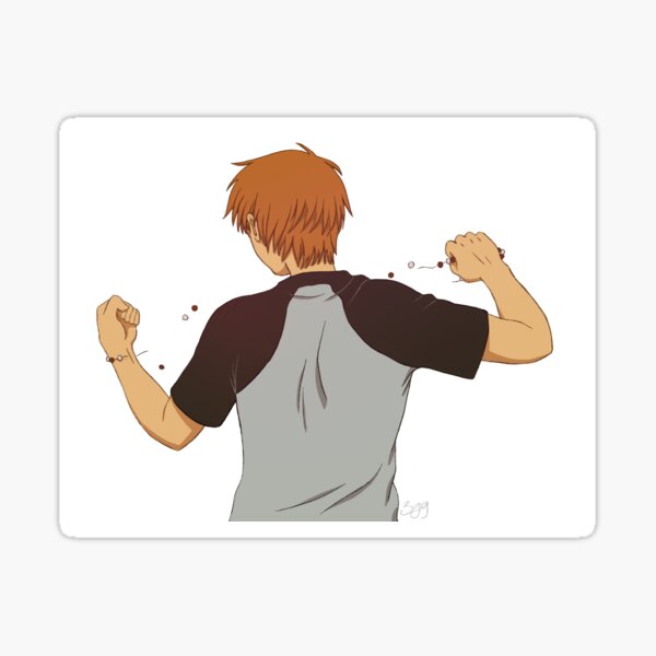 "Kyo's beads" Sticker for Sale by nicknackie | Redbubble