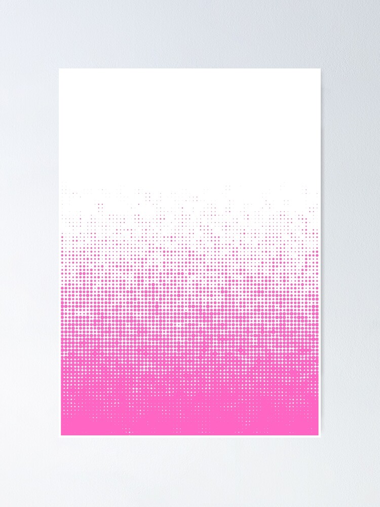 "Hot pink Cyber Aesthetic pattern" Poster by SpicyCherrys | Redbubble