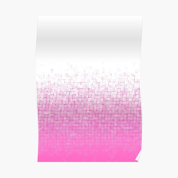 "Hot pink Cyber Aesthetic pattern" Poster by SpicyCherrys | Redbubble