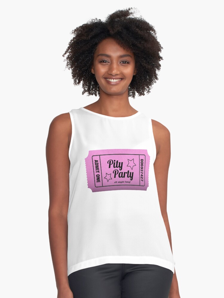 "Pity Party" Sticker for Sale by lobstershorts | Redbubble