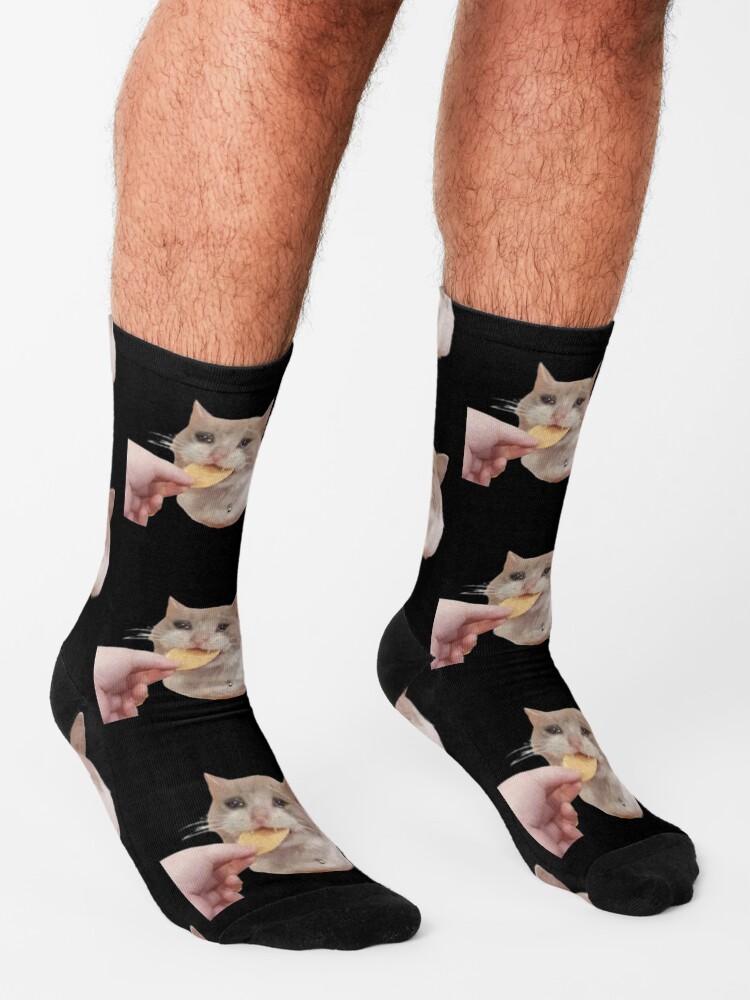 Calcetines «Meme De Gato Llorando - Meme De Gato Llorando Meme De Gato ...