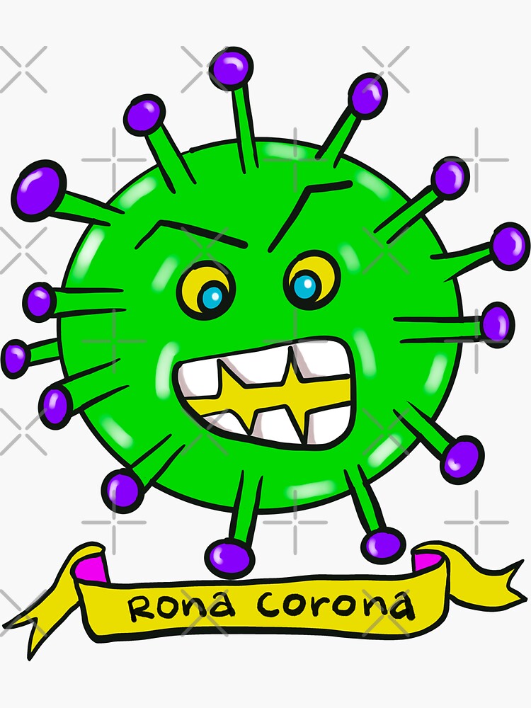 "Rona Corona A New Breed of Monster 2020" Sticker for Sale by ...