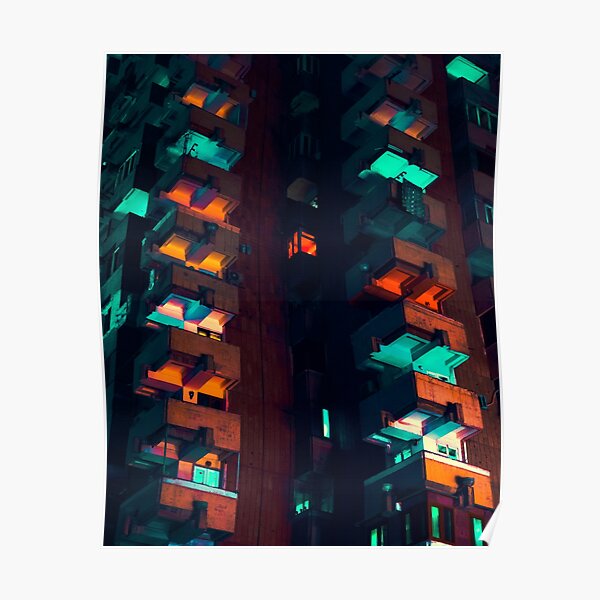 Póster «Niveles de héroe» de Neon-Requiem | Redbubble