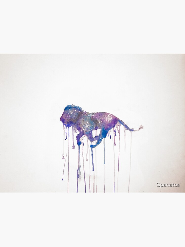 "Dripping Lion" Art Print for Sale by Spanatos | Redbubble