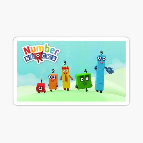 Numberblocks Stickers | Redbubble