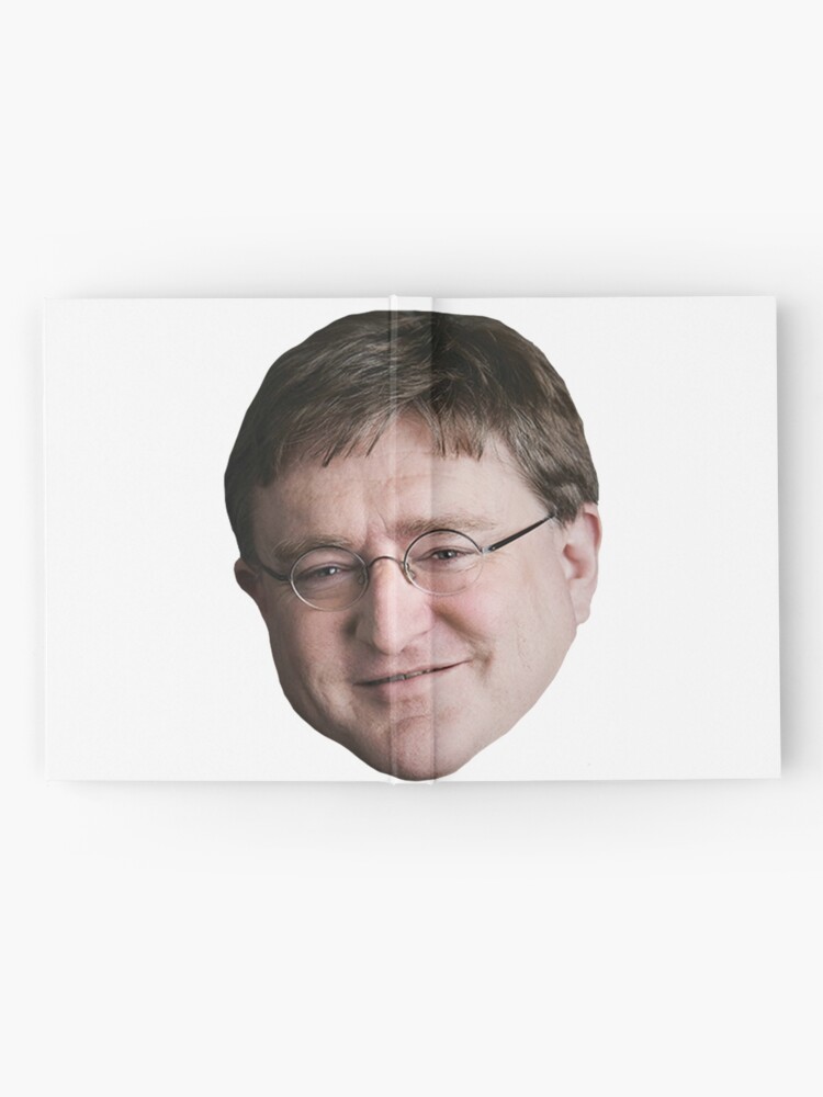 "Gaben - Gabe Newell Meme" Notizbuch von KiyomiShop | Redbubble