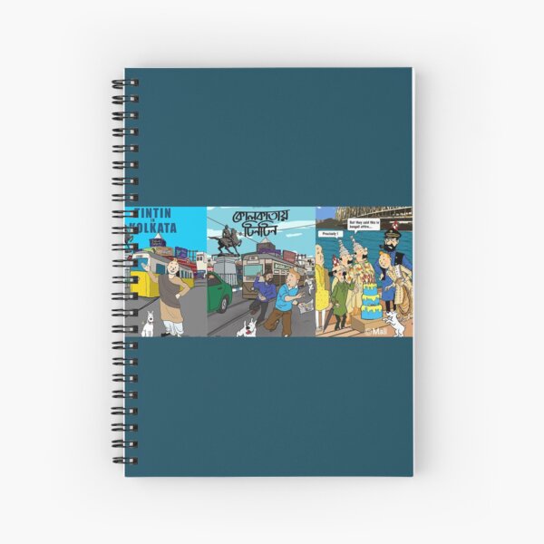 Tintin Spiral Notebooks | Redbubble