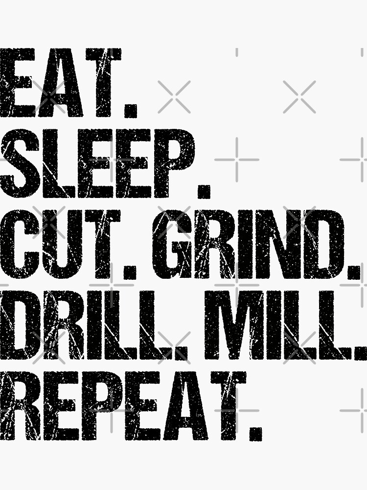 "CNC Machinist CNC Operator CNC Machine Gift" Sticker for Sale by ...