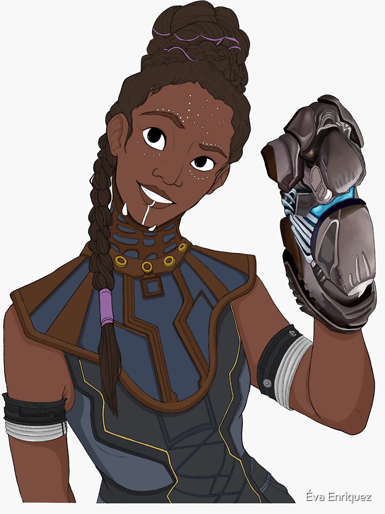 "Shuri" Sticker for Sale by Éva Enriquez | Redbubble