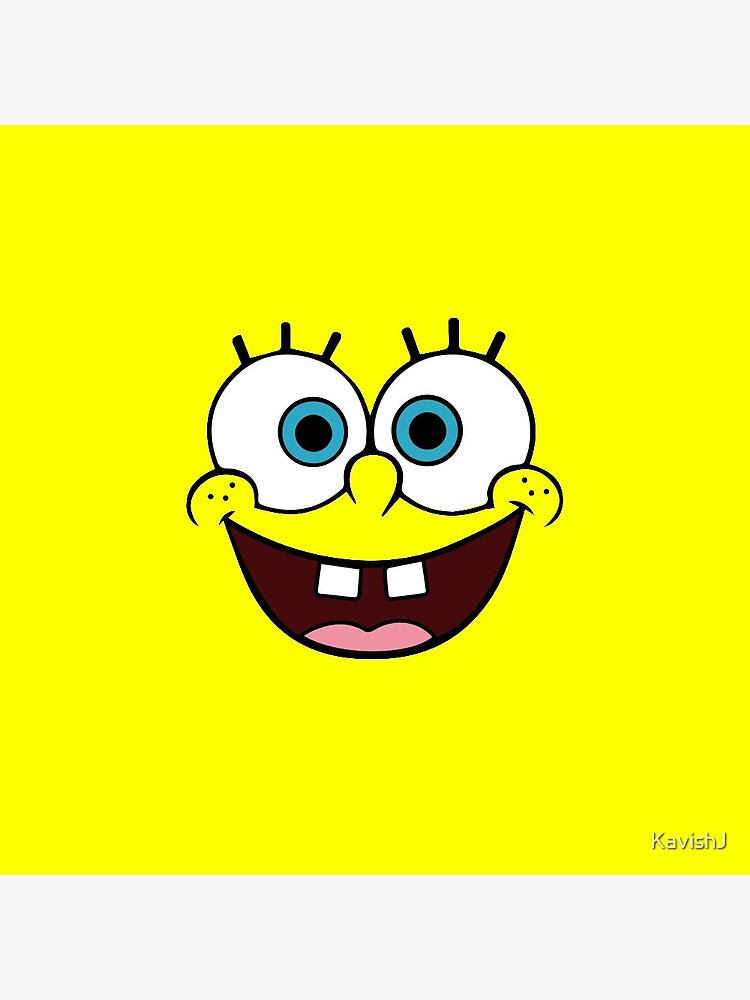 "Spongebob Face" Pin by KavishJ | Redbubble