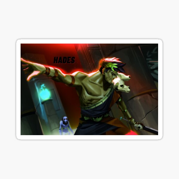 "Hades" Sticker by Ghostach | Redbubble