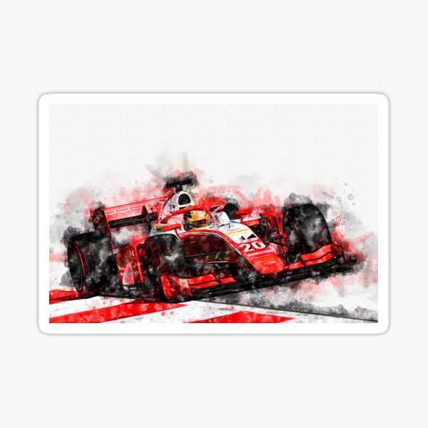 "Mick Schumacher 2020" Sticker by theodordecker | Redbubble