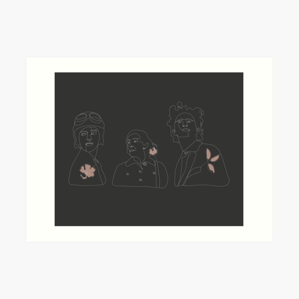 "The French Dispatch line art" Art Print for Sale by ade-datt | Redbubble