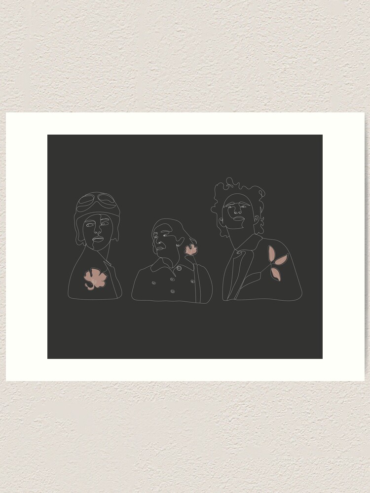 "The French Dispatch line art" Art Print for Sale by ade-datt | Redbubble