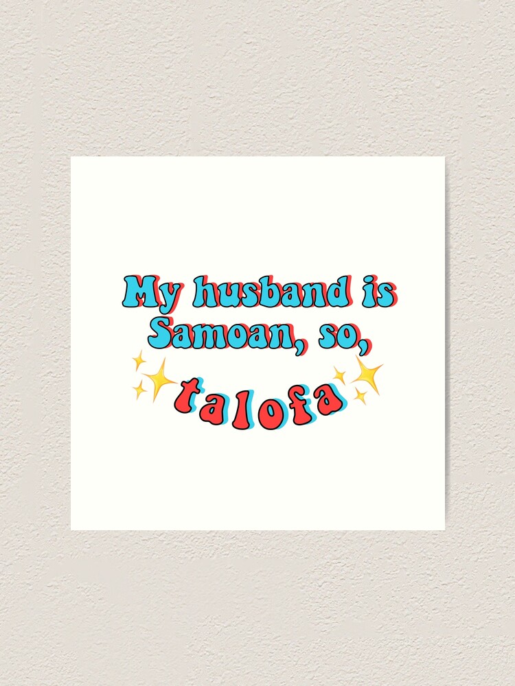 "Judith Collins “My husband is Samoan, so, talofa” Version 3" Art Print ...