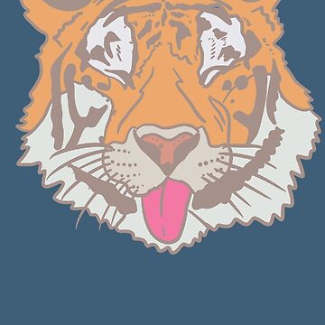"Tiger Boop " Sticker for Sale by thezoogirl | Redbubble