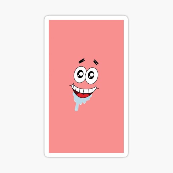 "Patrick Star" Sticker for Sale by Marvz | Redbubble