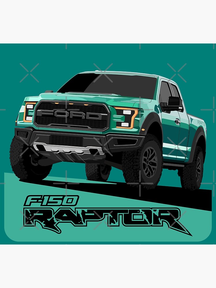 Póster «Ford F-150 Raptor» de AUTO-ILLUSTRATE | Redbubble