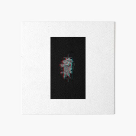 "Aesthetic|Vaporwave|Glitch - Rose Wall" Art Board Print by Hardlyfe ...