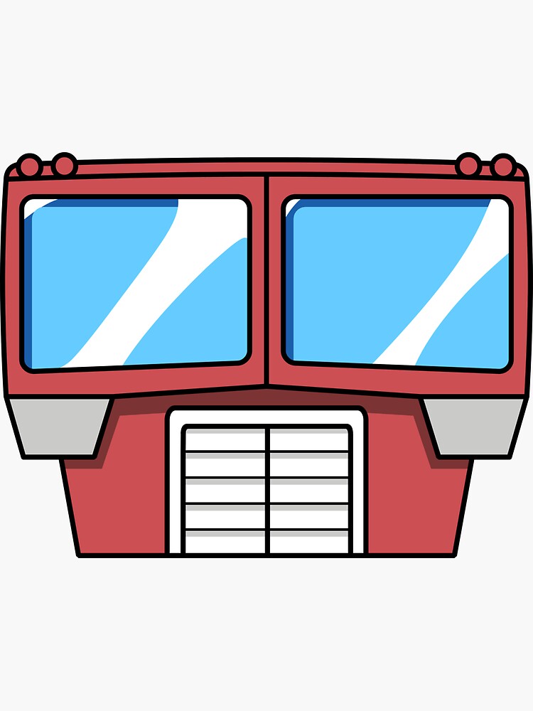 "Hero Robot Chest" Sticker by Toonbot-Designs | Redbubble