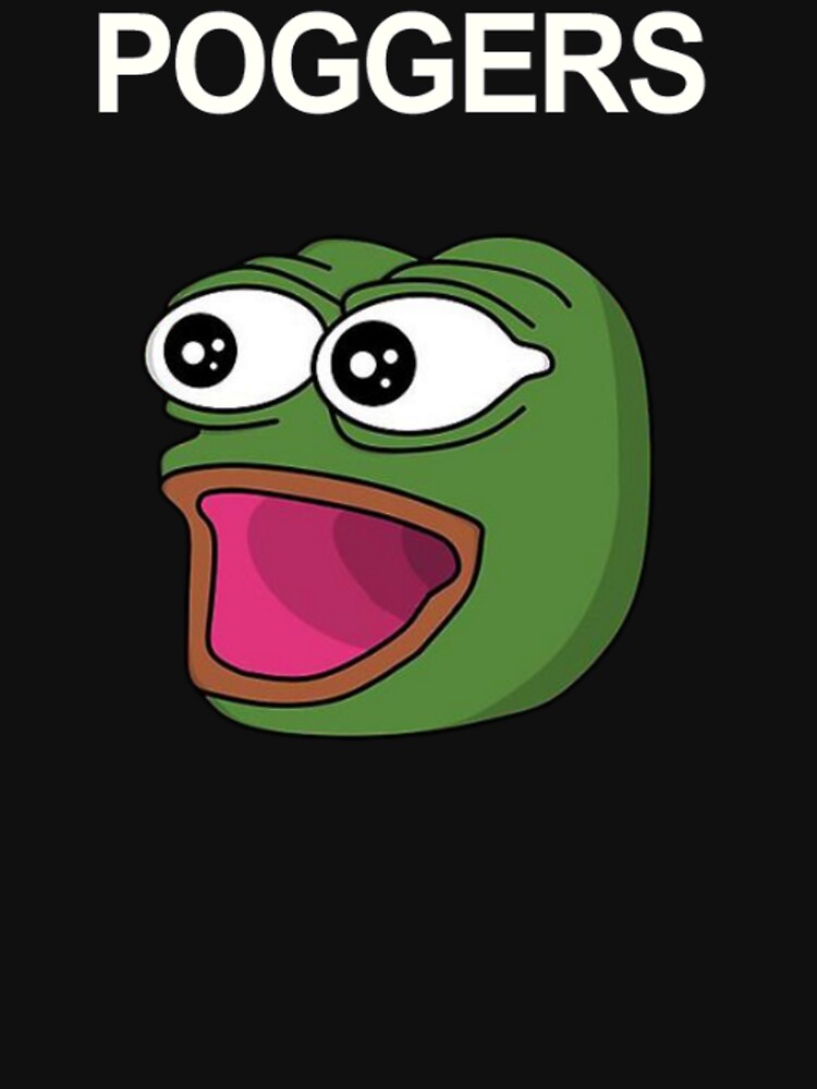 "Poggers Emote" T-shirt for Sale by GamerClothing14 | Redbubble | among ...